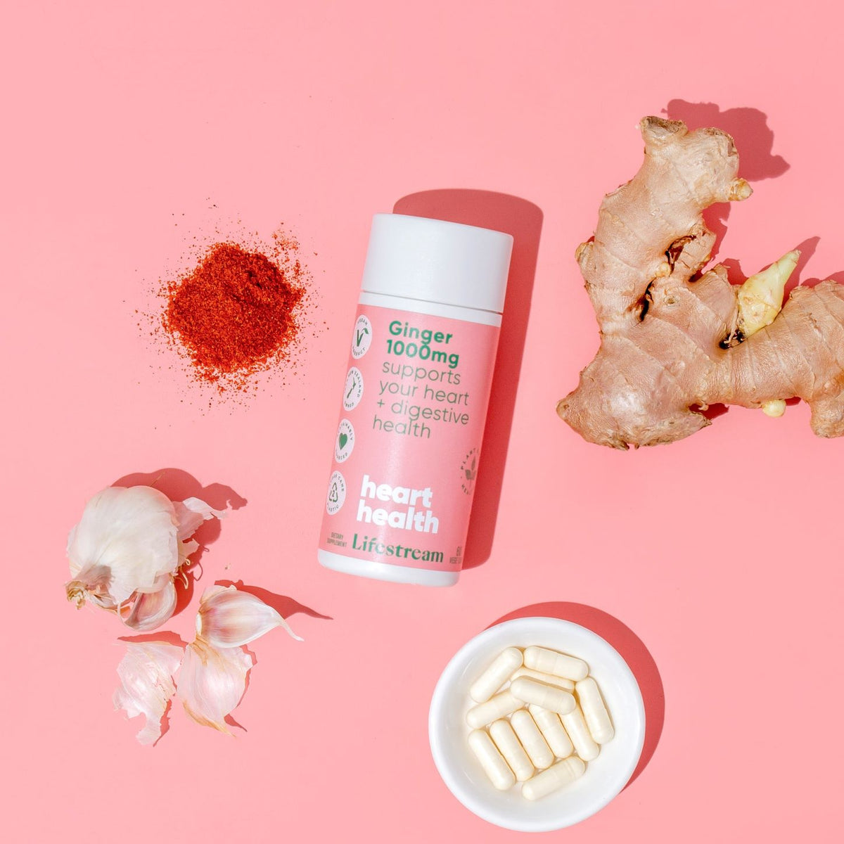 Ginger 1000mg – Lifestream NZ